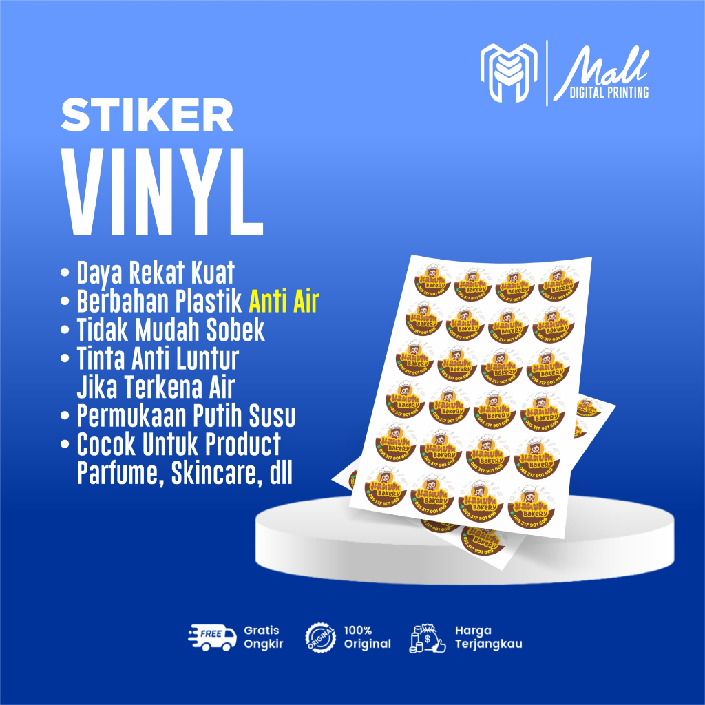 Jual CETAK STIKER VINYL STICKER ANTI AIR A3 CAMEL UKURAN A3+ | Shopee ...