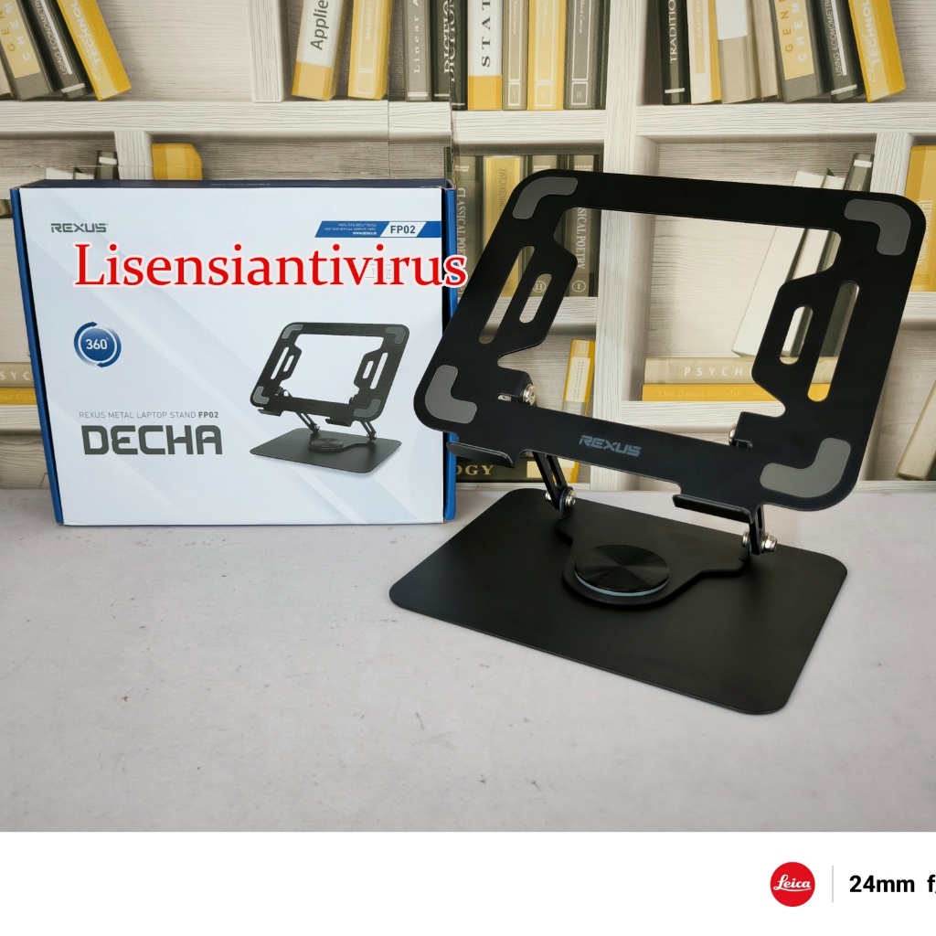 Jual Rotable Portable Stand Alumunium Laptop Rexus Laptop Stand Decha ...