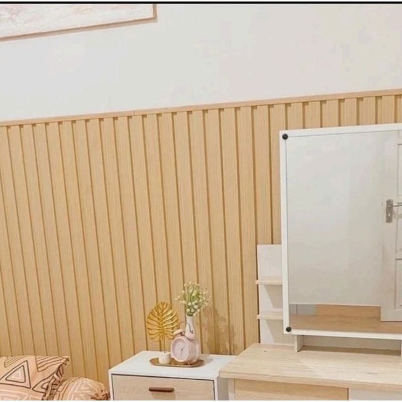 Jual LIST SUDUT SIKU L WPC/ LIST PENUTUP WPC PER BATANG LIS WALL PANEL ...