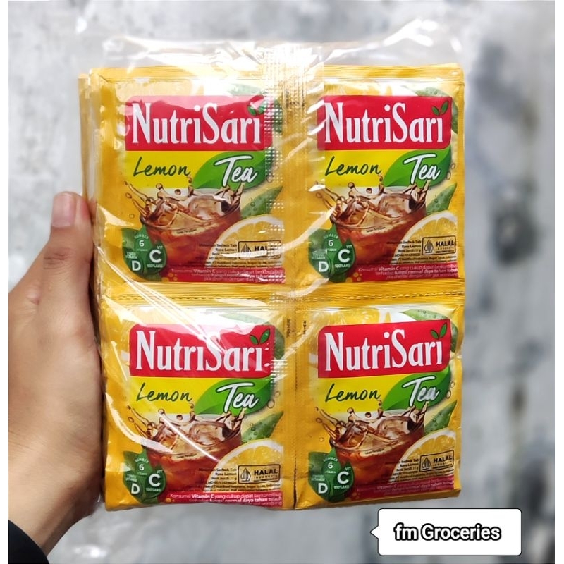 Jual Nutrisari Lemon Tea isi 10 Sachet | Shopee Indonesia