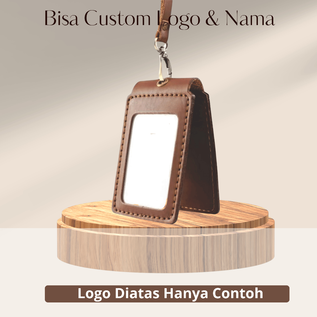 Jual Id card magnet brown coklat | Shopee Indonesia