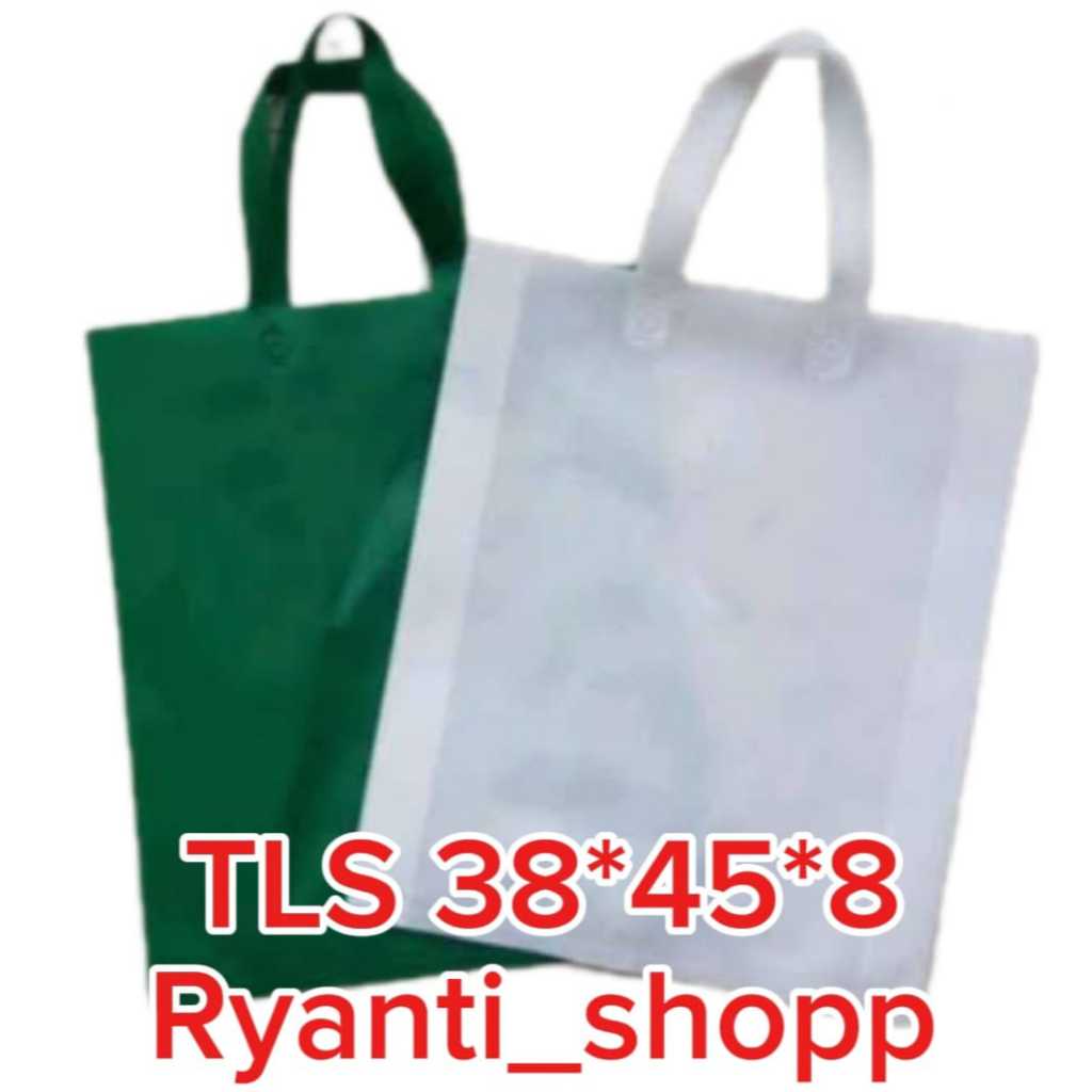 Jual tas spunbond press bawah lipat samping 38x45x8cm bahan tebal tidak ...