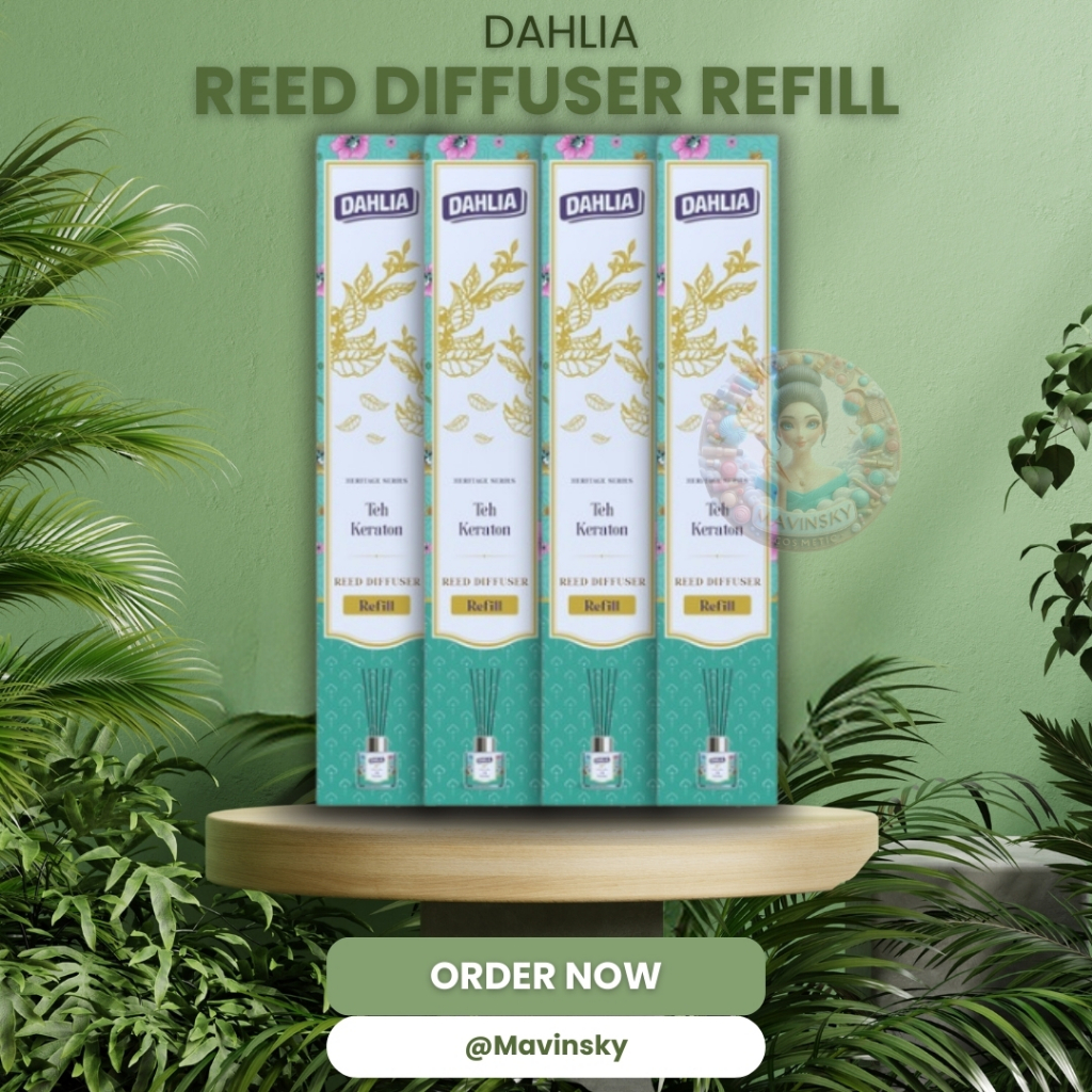 Jual ORIGINAL | DAHLIA Reed Diffuser Heritage Teh Keraton Refill ...