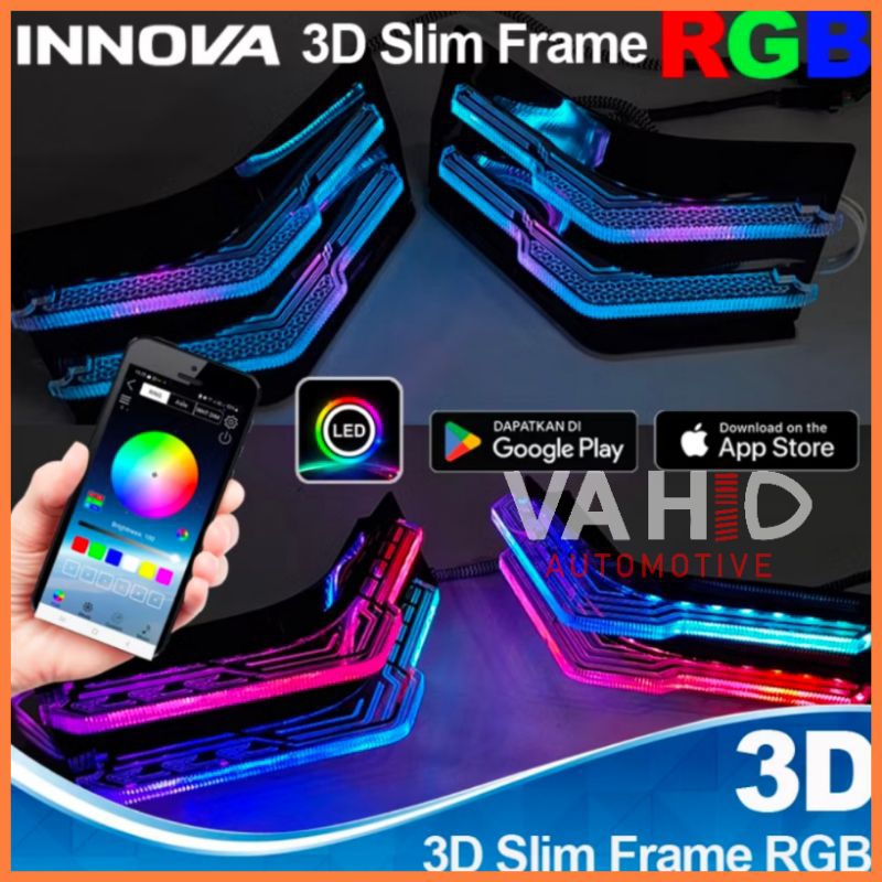 Jual Slim Frame RGB Innova Reborn Custom | Premium 3D Slim Frame Lazy ...