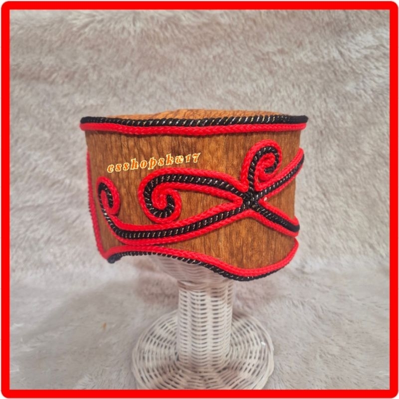 Jual Topi Kapuak Topi Kulit Kayu Khas Dayak | Shopee Indonesia