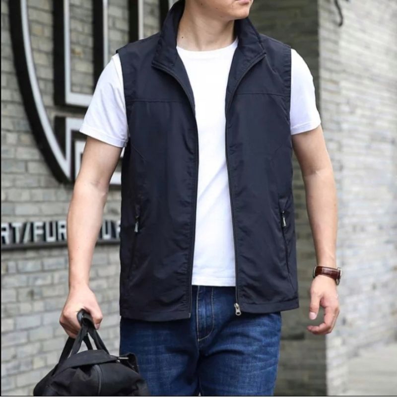 Jual rompi pria/rompi casual pria/rompi vest pria/rompi formal pria ...