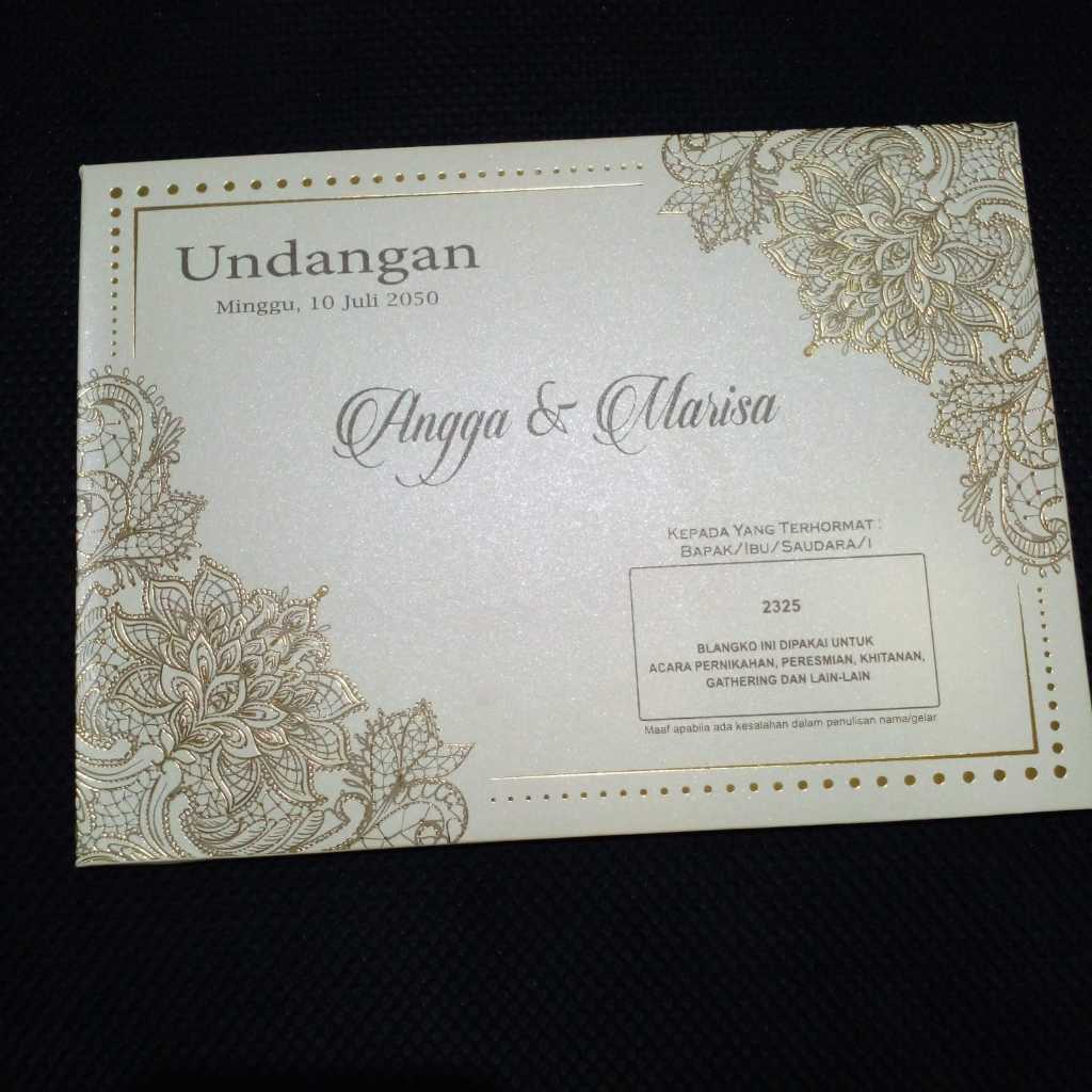 Jual print UNDANGAN NIKAH ERBA 2325 PERNIKAHAN SUNAT SUNATAN KHITAN ...