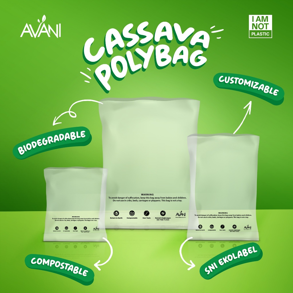 Jual Polybag Kantong Singkong Ramah Lingkungan - Eco Friendly Cassava ...