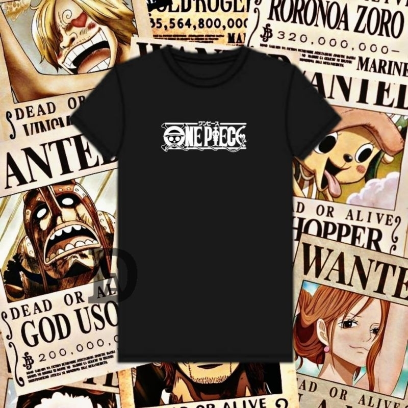 Jual Baju Anime One Piece Character Terbaru | Kaos Distro One Piece ...