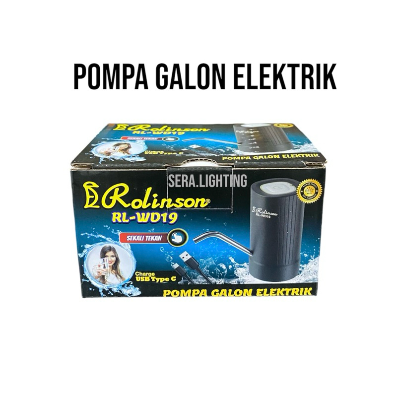 Jual Pompa Air Galon Elektrik / Pompa Galon Otomatis / Silent Electric ...
