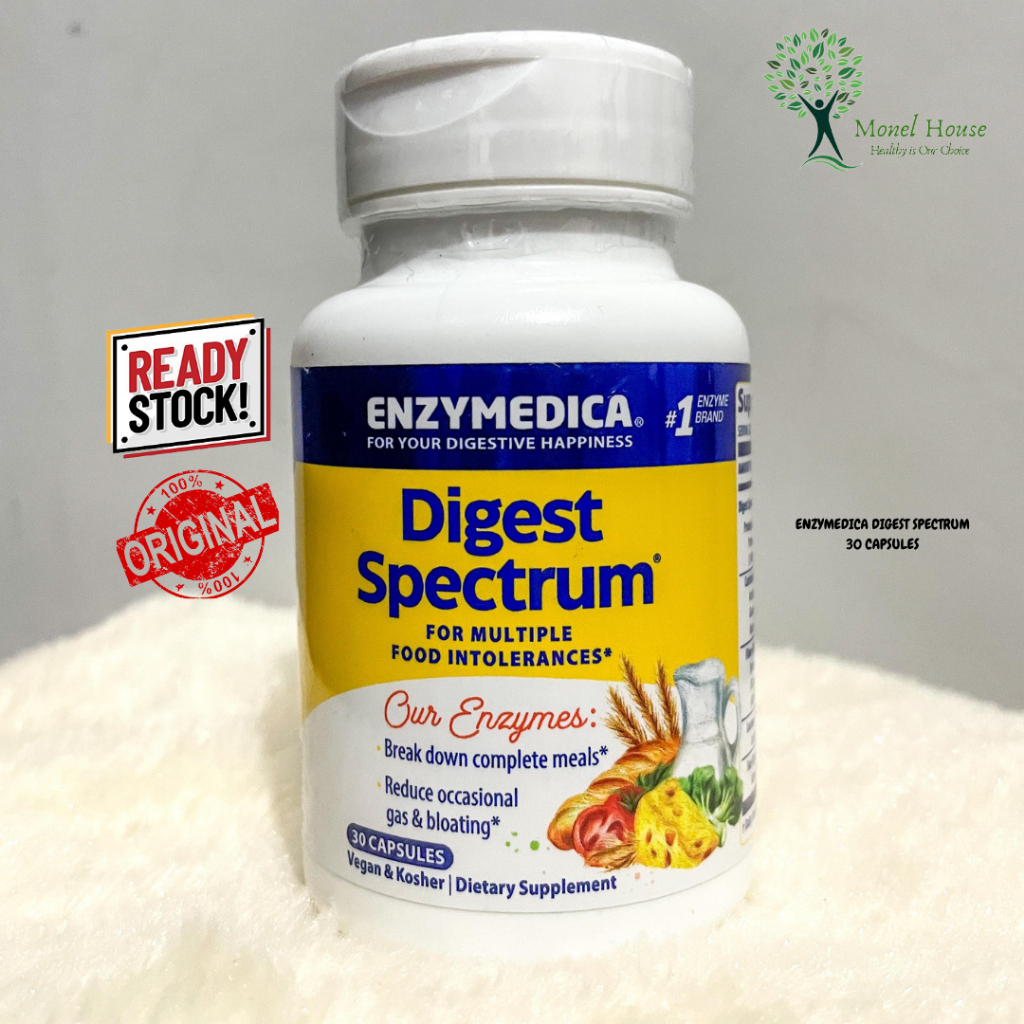 Jual [READY STOCK] ENZYMEDICA DIGEST SPECTRUM 30 DAN 90 CAPSULES ...