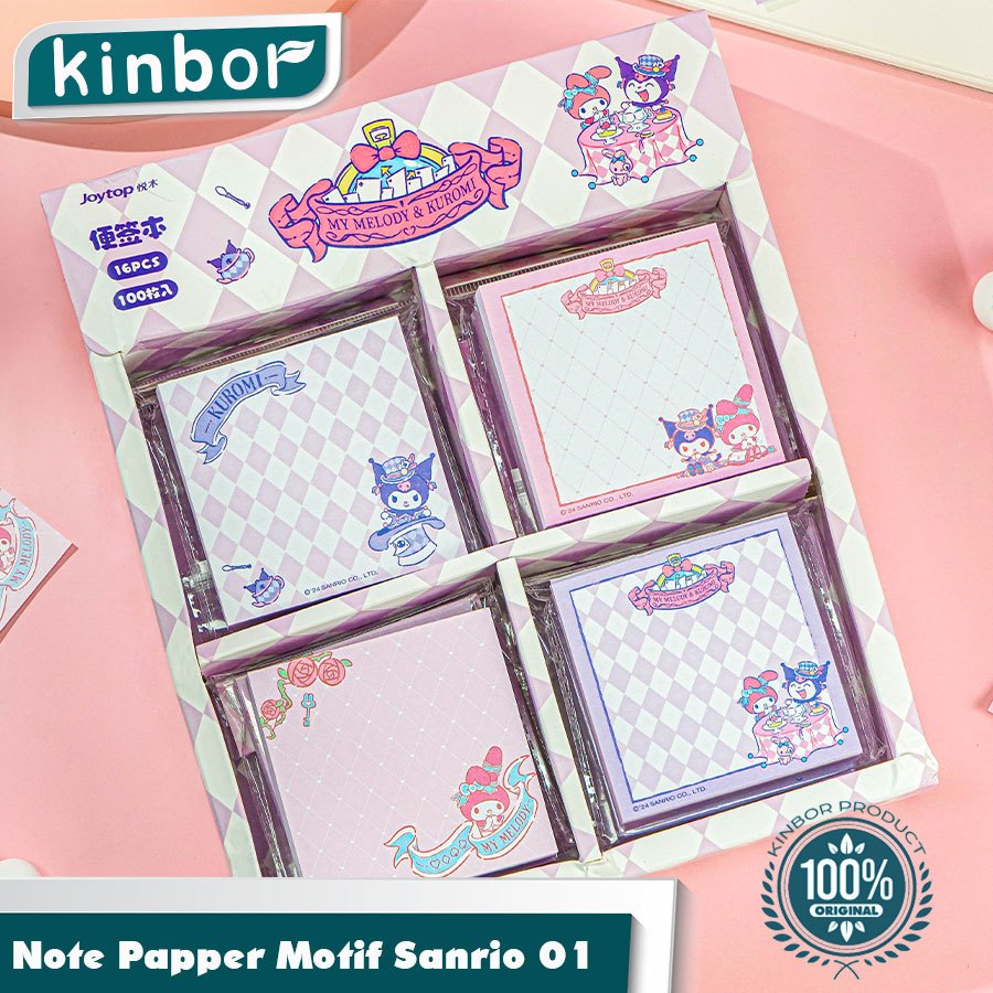 Jual Memo Sticky Note Sanrio/ Notes Mini Memo Pad Kertas Catatan ...