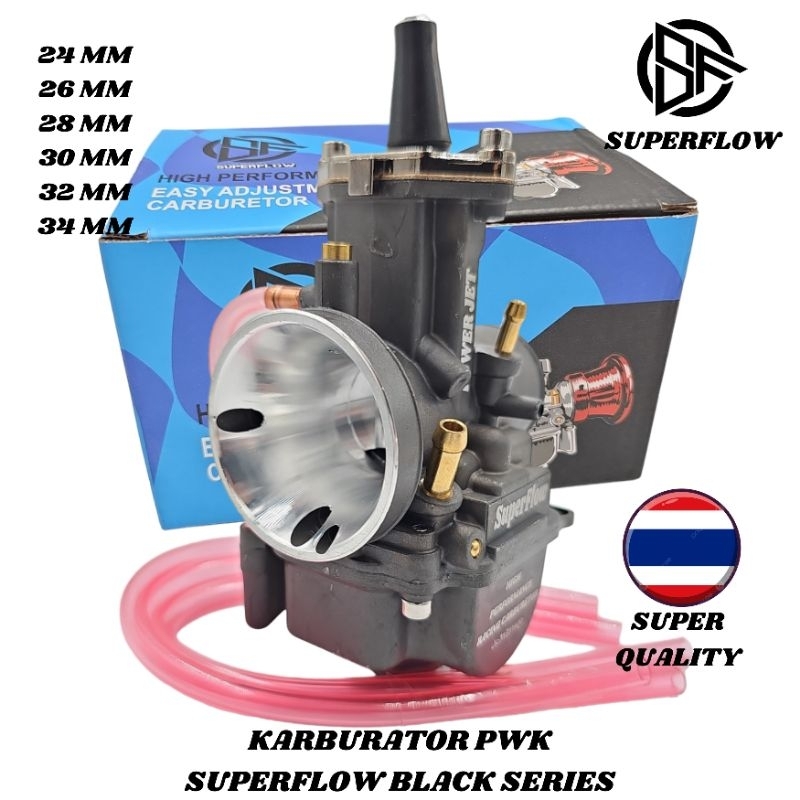 Jual KARBURATOR KARBU PWK 24 26 28 30 32 34 SUPERFLOW RACING ( BISA COD ) | Shopee Indonesia