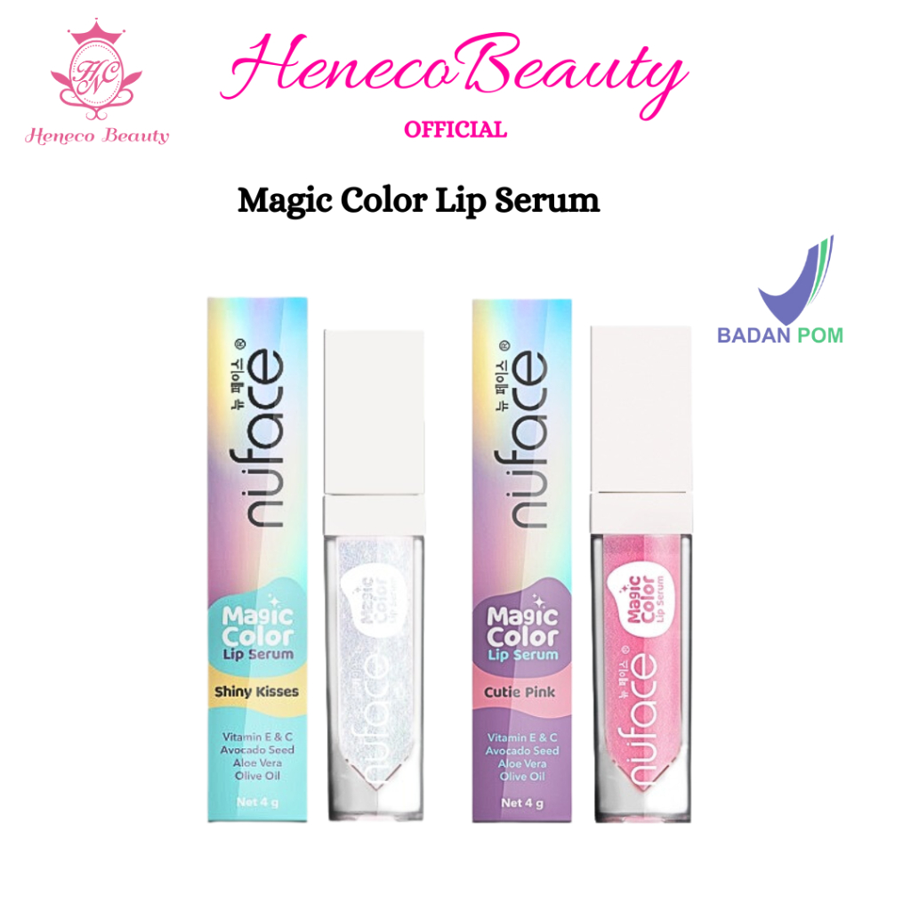 Jual NUFACE Magic Color Lip Serum 4gr ~ Pelembab Bibir \ Memberi Warna ...