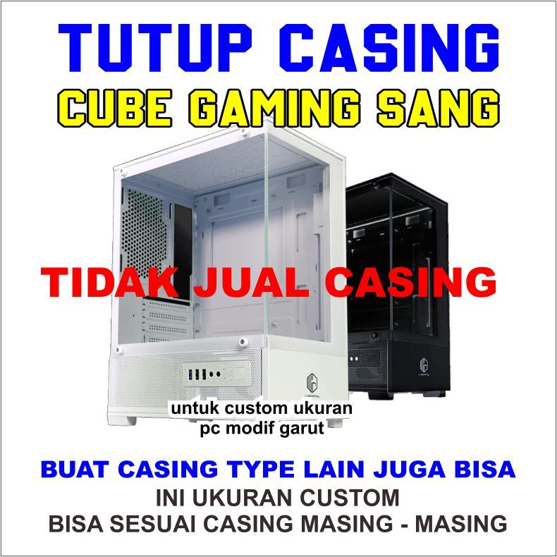 Jual SIDE PANEL TUTUP CASING CUBE GAMING SANG HANYA TUTUPNYA SAJA ...