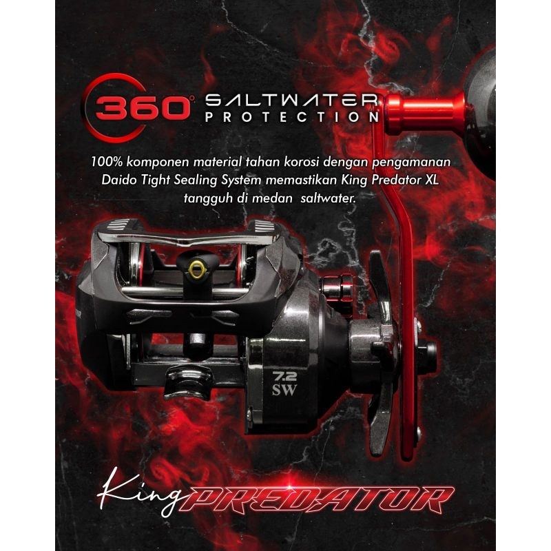 Jual REEL DAIDO KING PREDATOR SW BC 400XL | Shopee Indonesia