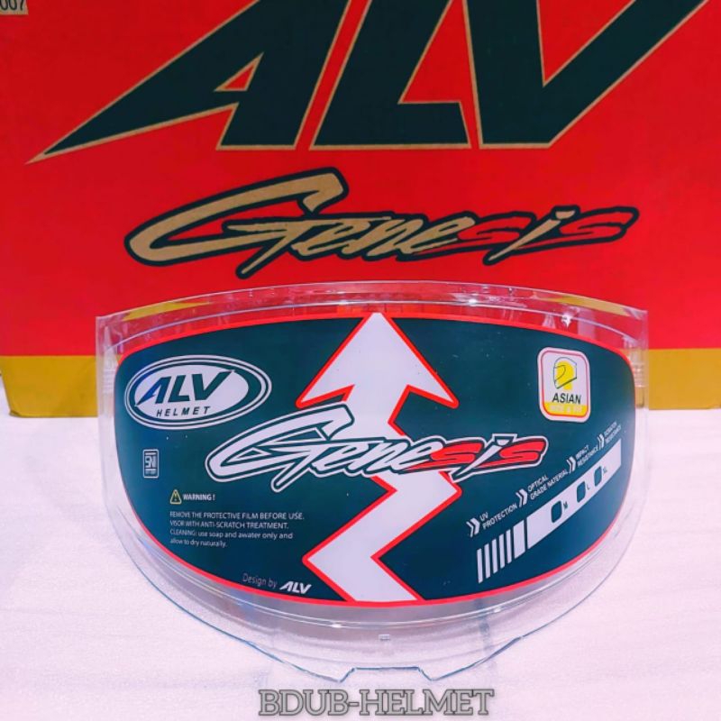 Jual Kaca helm ALV Genesis visor helm alv Genesis | Shopee Indonesia
