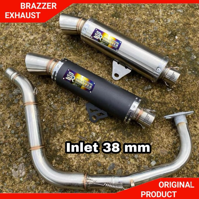 Jual Knalpot Samlong Cobra Original Brazzer Exhaust Saringan ful ...