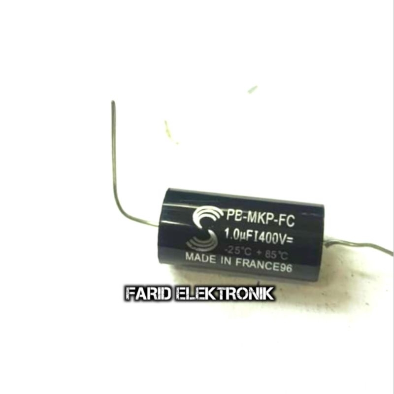 Jual Kapasitor capasitor capacitor 105 1uf 400v Solun Made in france ...