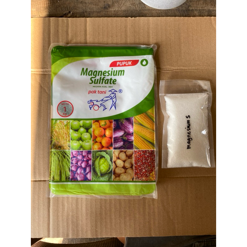 Jual MAGNESIUM SULFAT PAK TANI KEMASAN REPACK 100GRAM | Shopee Indonesia