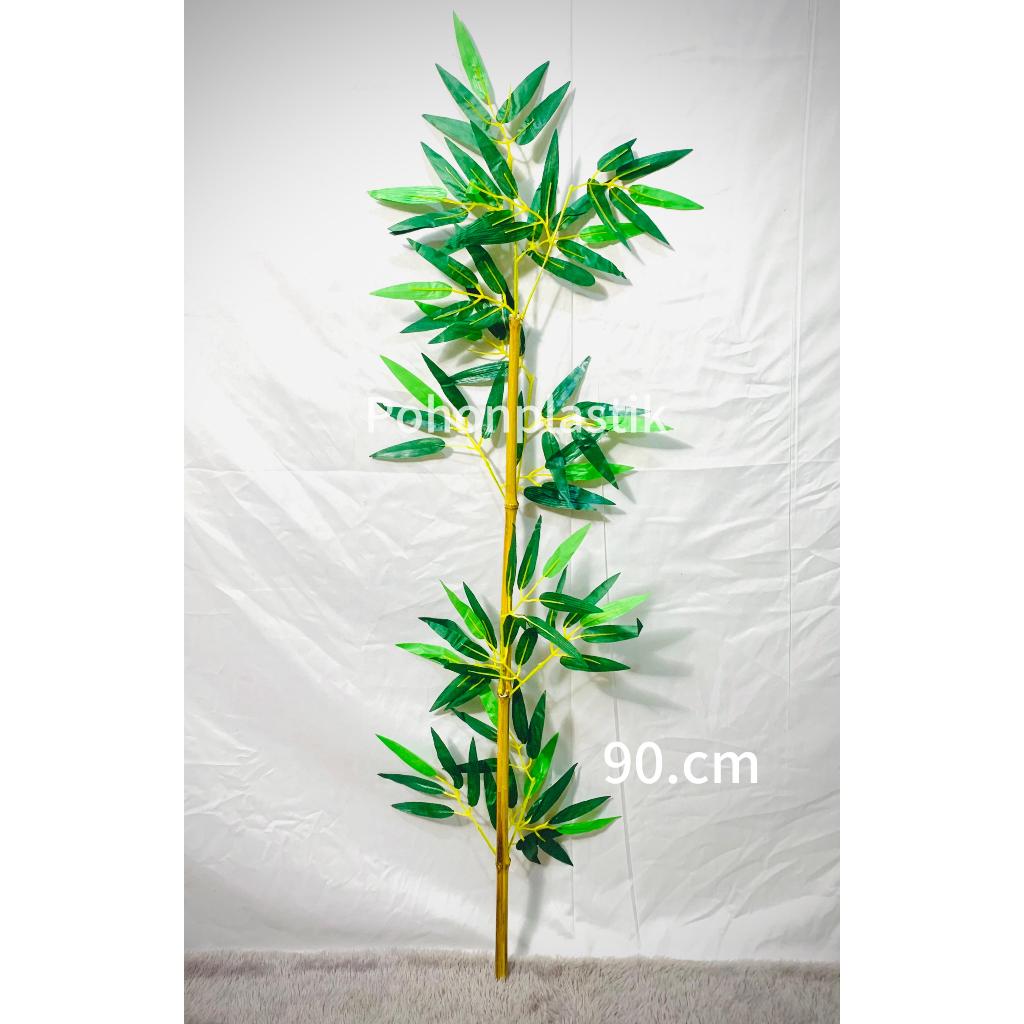 Jual Batang Bambu Plastik tinggi 90CM bungahias/batang Bambu/Bunga ...