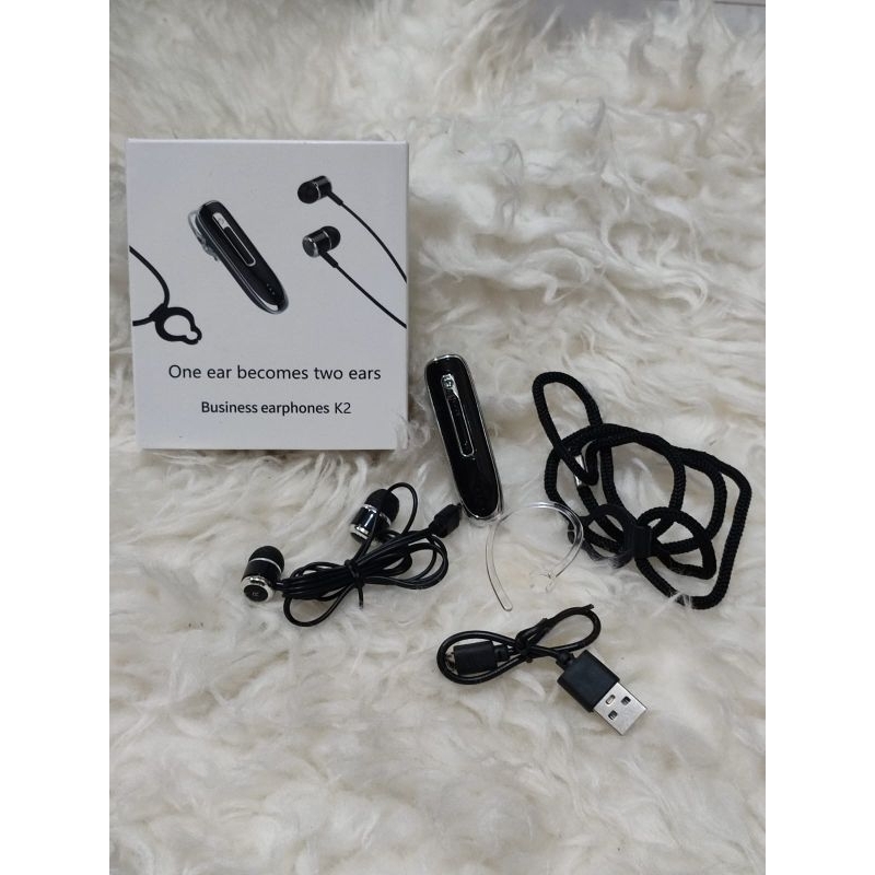 Jual "Original" Headset Earphone Bluetooth K2 Qualcomm CSR Chip Dapat ...