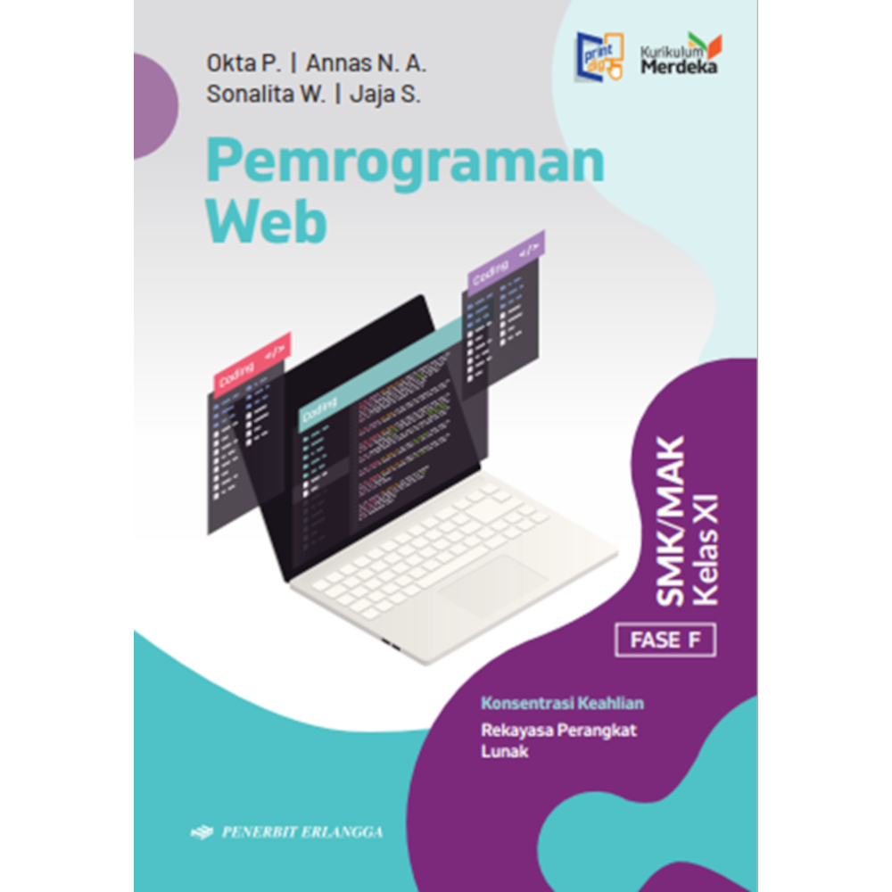 Jual Erlangga Buku SMK PEMROGRAMAN WEB Konsentrasi Keahlian Rekayasa Perangkat Lunak kelas 11 ...