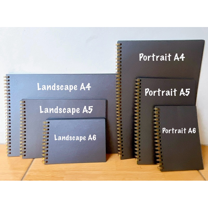 Jual Scrapbook Hitam Landscape Portrait Album Foto A6 A5 B5 A4 | Shopee Indonesia