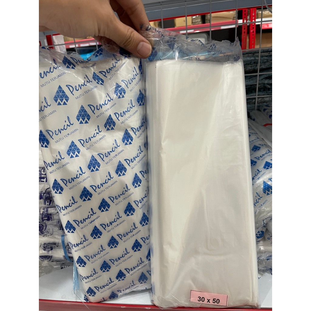 Jual Plastik Merk Pencil HDPE / Plastik anti panas / Plastik buram ...
