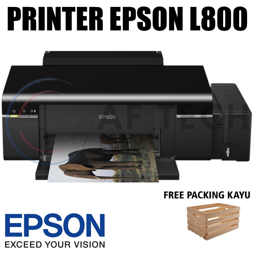 Jual Printer Epson L800 6 Tinta Printer Like New | Shopee Indonesia