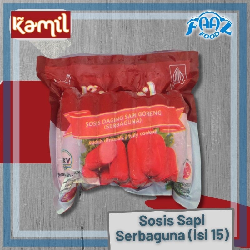 Jual Sosis Sapi Kamil Serbaguna isi 15 (Sosis Bakar, Sosis Goreng ...