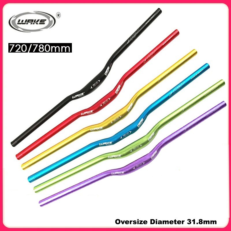 Jual Wake A021 Rise Handlebar Stang Sepeda MTB Alloy OS 31.8mm Oversize | Shopee Indonesia