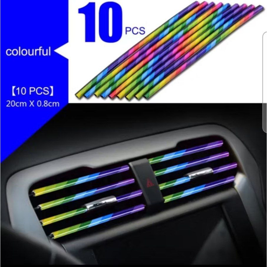 Jual list of car AC decoration isi 10 | Shopee Indonesia