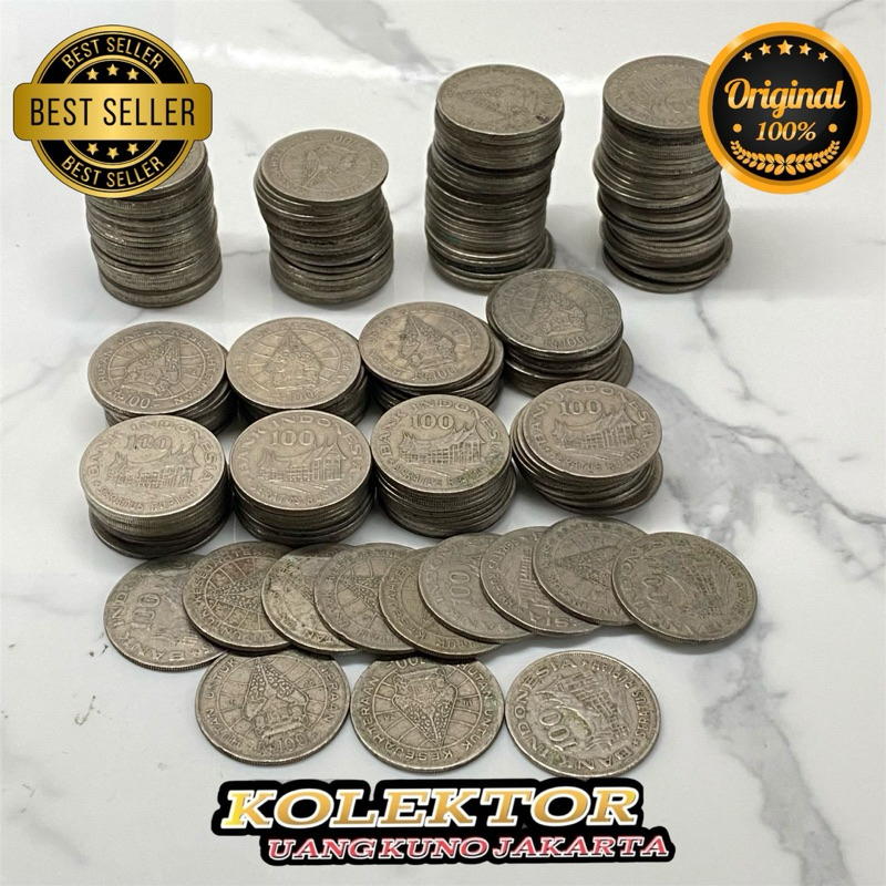 Jual UANG KOIN KUNO INDONESIA 100 RUPIAH PANGGUNG ORIGINAL . | Shopee Indonesia