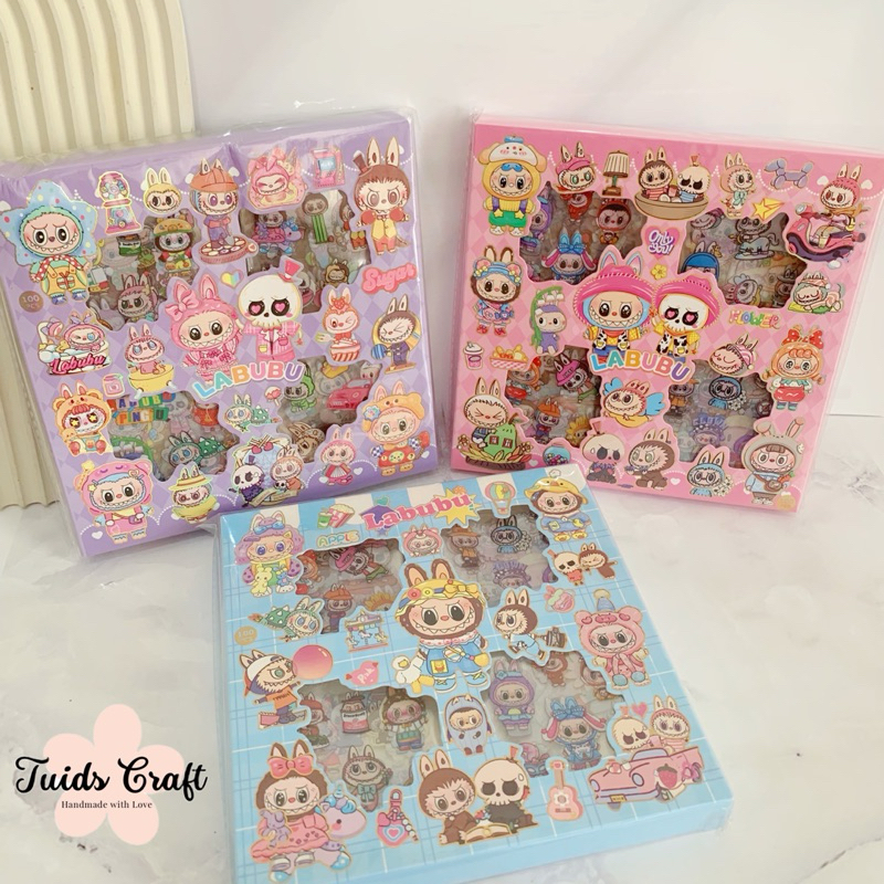 Jual Sticker Box isi 100 pcs Sticker Labubu Sticker Sanrio Sticker ...
