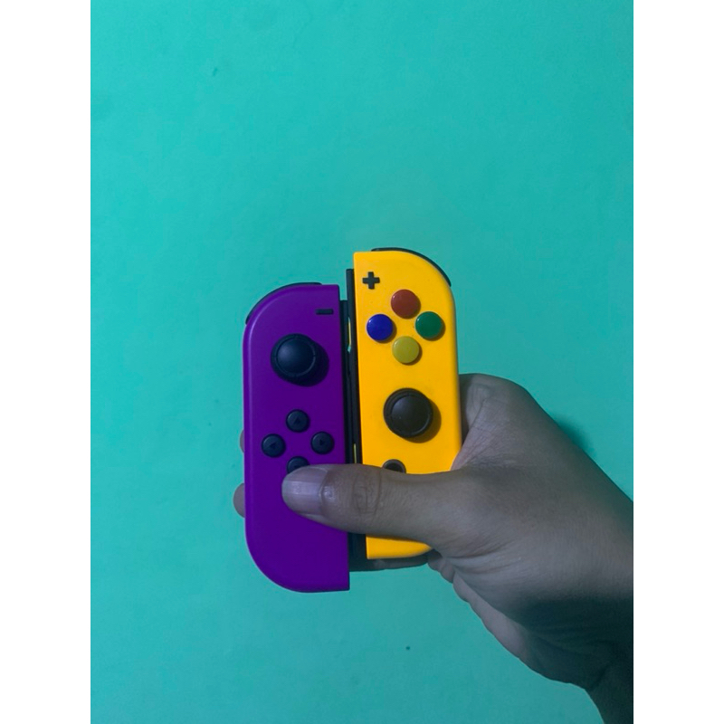 Jual joycon original nintendo switch wario edition | Shopee Indonesia