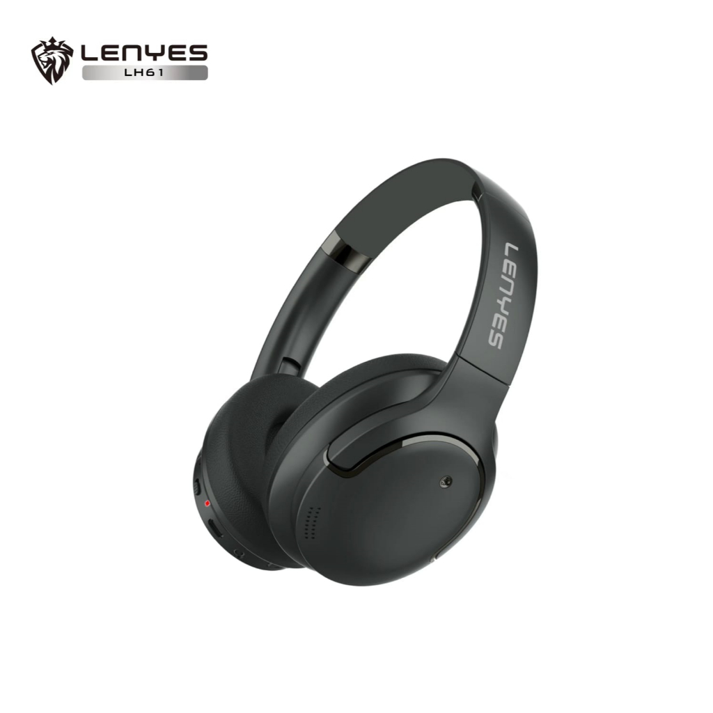 Jual Headset LENYES BANDO LH61 Wireless Bluetooth 5.4 Headphones ...