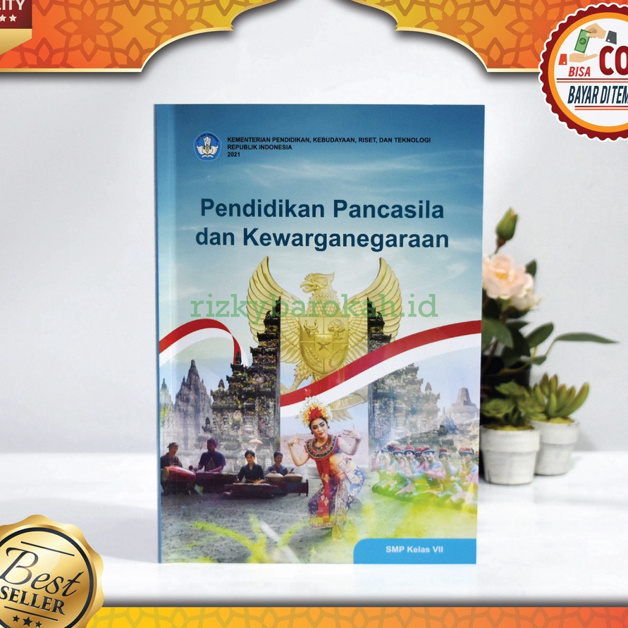 Jual TERBARU Buku Pelajaran Siswa SMP MTS Kelas 7 VII Mata Pelajaran Mapel Pendidikan Pancasila ...