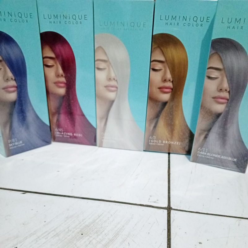 Jual luminique hair color/pewarna rambut | Shopee Indonesia