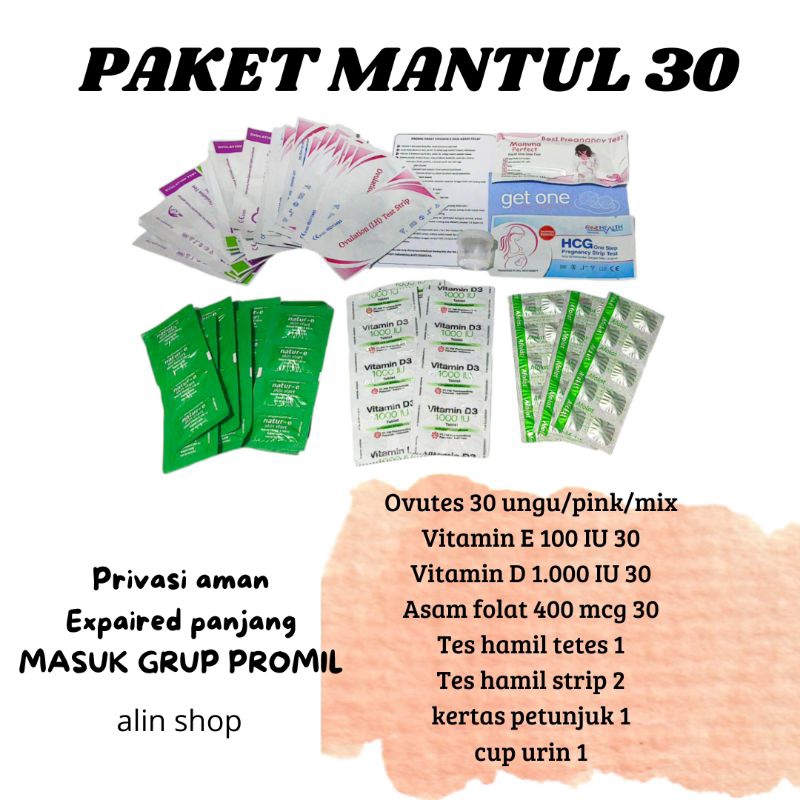 Jual Paket Promil ovutest | Shopee Indonesia