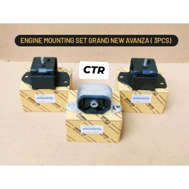 Jual ENGINE MOUNTING /MOUNTING SET GRAND NEW AVANZA /DEPAN BELAKANG ...