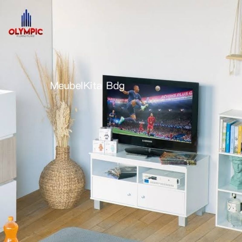 Jual Rak tv meja tv rak serbaguna minimalis olympic | Shopee Indonesia