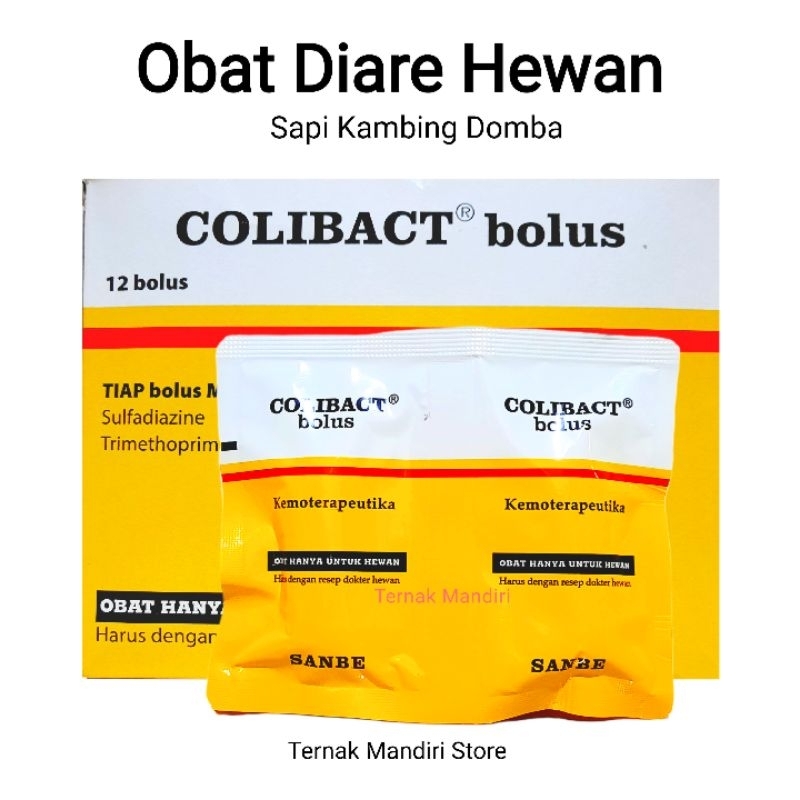 Jual COLIBACT 2 KAPLET OBAT DIARE/MENCRET SAPI KAMBING DOMBA | Shopee ...