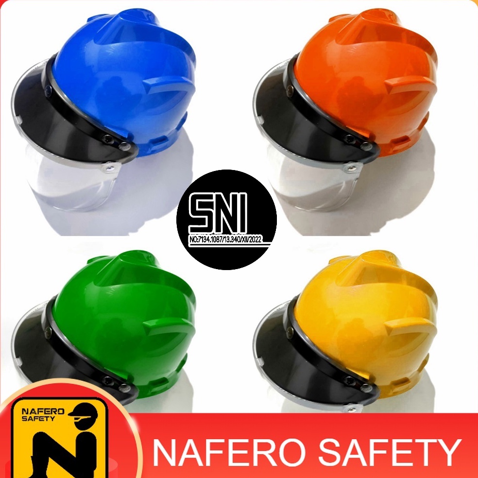 Jual Harga Terjamin HELM FACE SHIELD PROYEK APD SAFETY AKRILIK ...