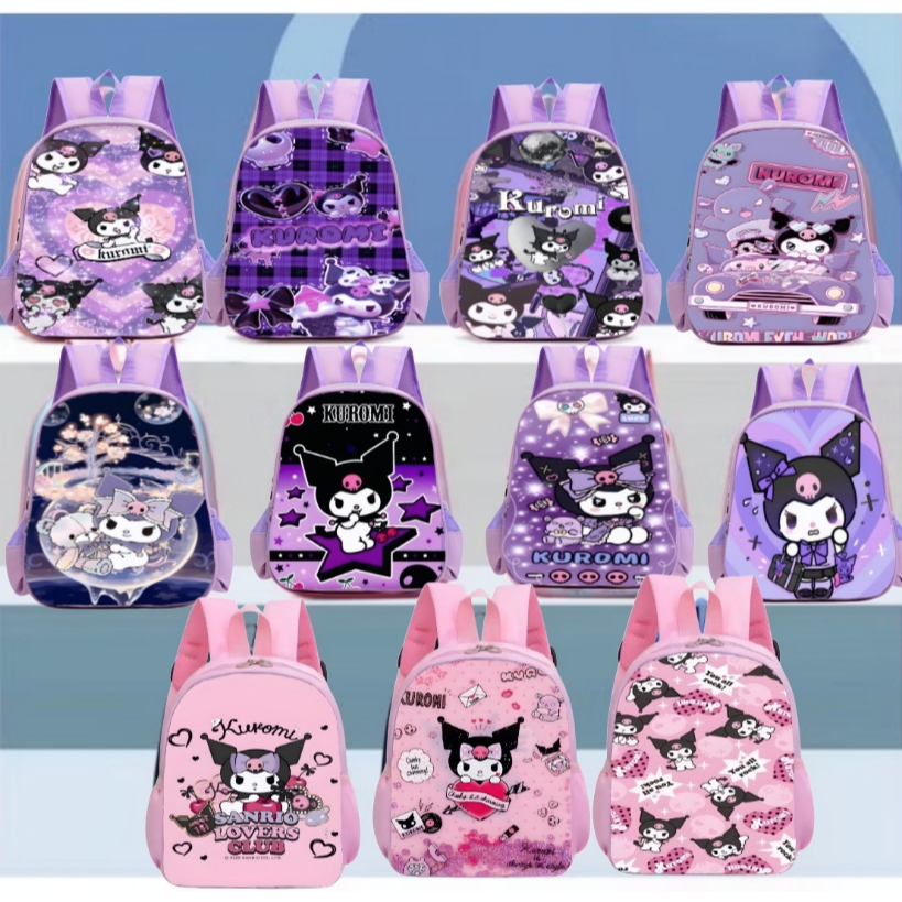 Jual Tas Ransel Anak Sekolah Paud Tk Dan Mengaji Kalakter Kuromi Marmaid Unicoren Dan lln ...