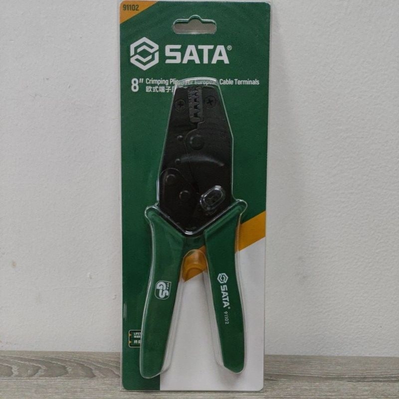Jual SATA 91102 Tang Crimping Cable Ferrules Crimping Tool 8 Inch ...