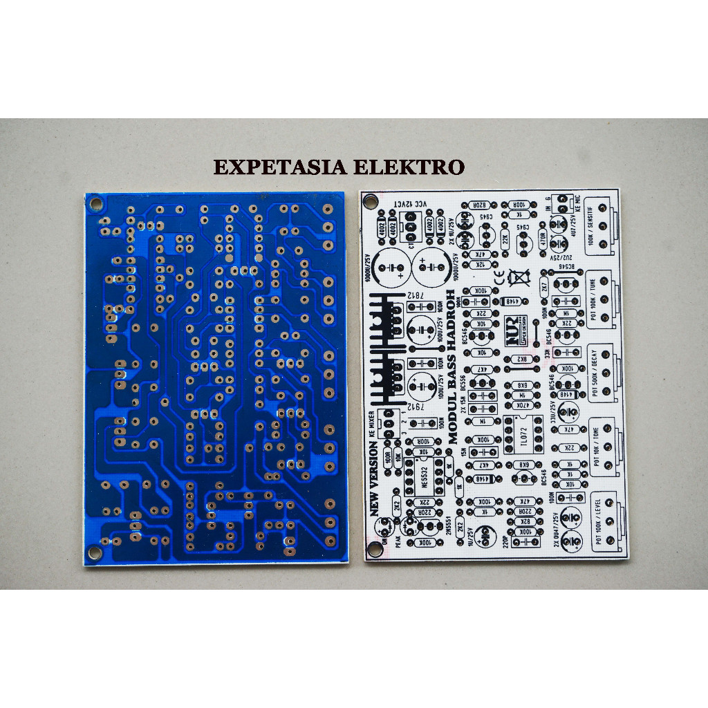 Jual PCB MODUL KICK DRUM BASS HADROH ( YG TDK DELAY & SENSITIF HNYA ...
