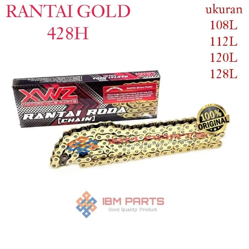 Jual RANTAI GOLD RANTAI EMAS 428H 108L 112L 120L 128L | Shopee Indonesia