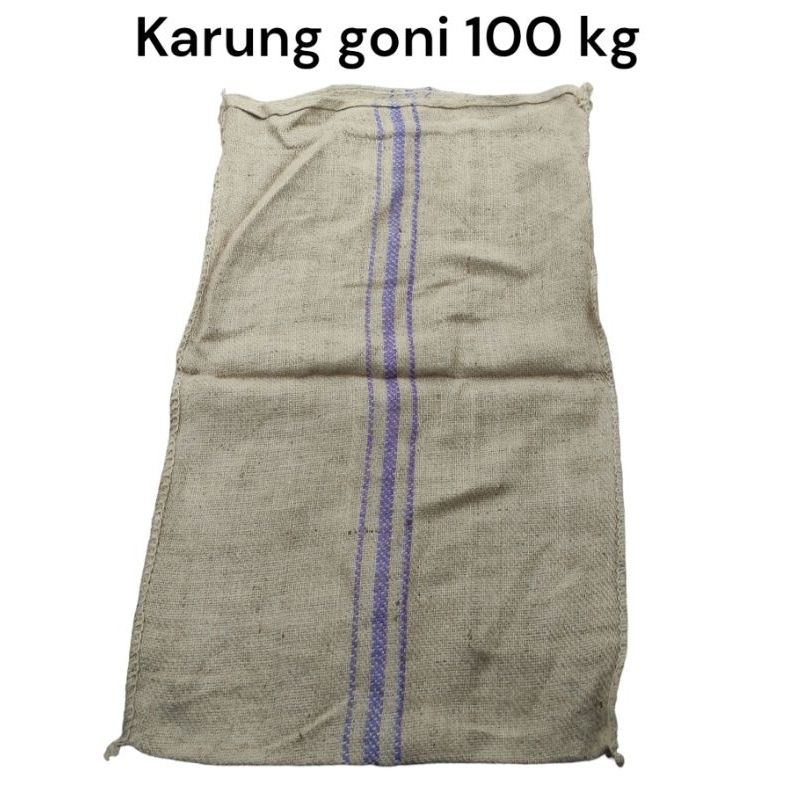 Jual karung goni 100kg karung goni bekas ukuran 70x115cm | Shopee Indonesia
