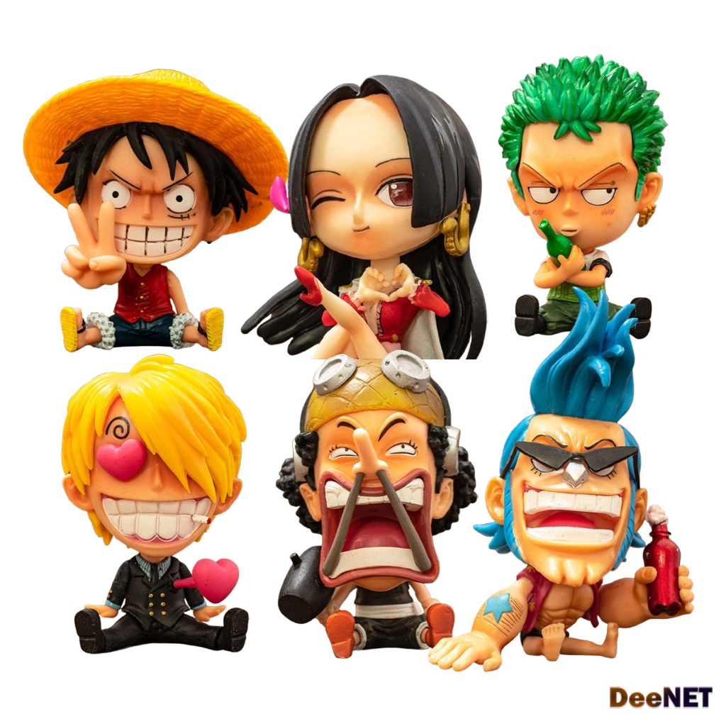Jual One Piece Big Head Q Version series Action Figure PVC | Shopee ...